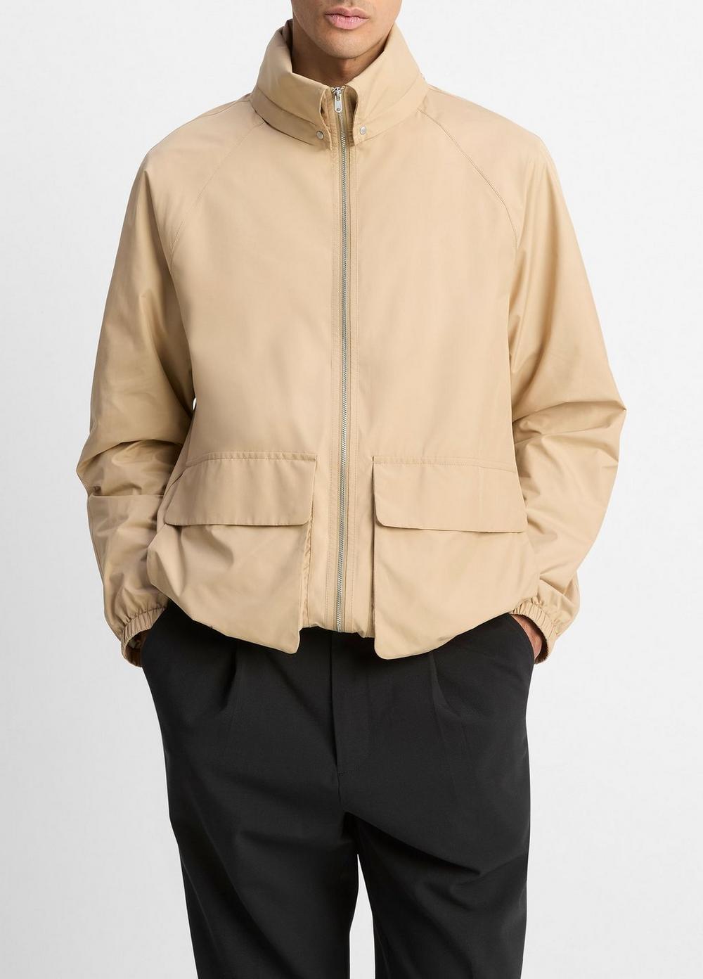 VINCE Vince Lightweight Hooded Windbreaker